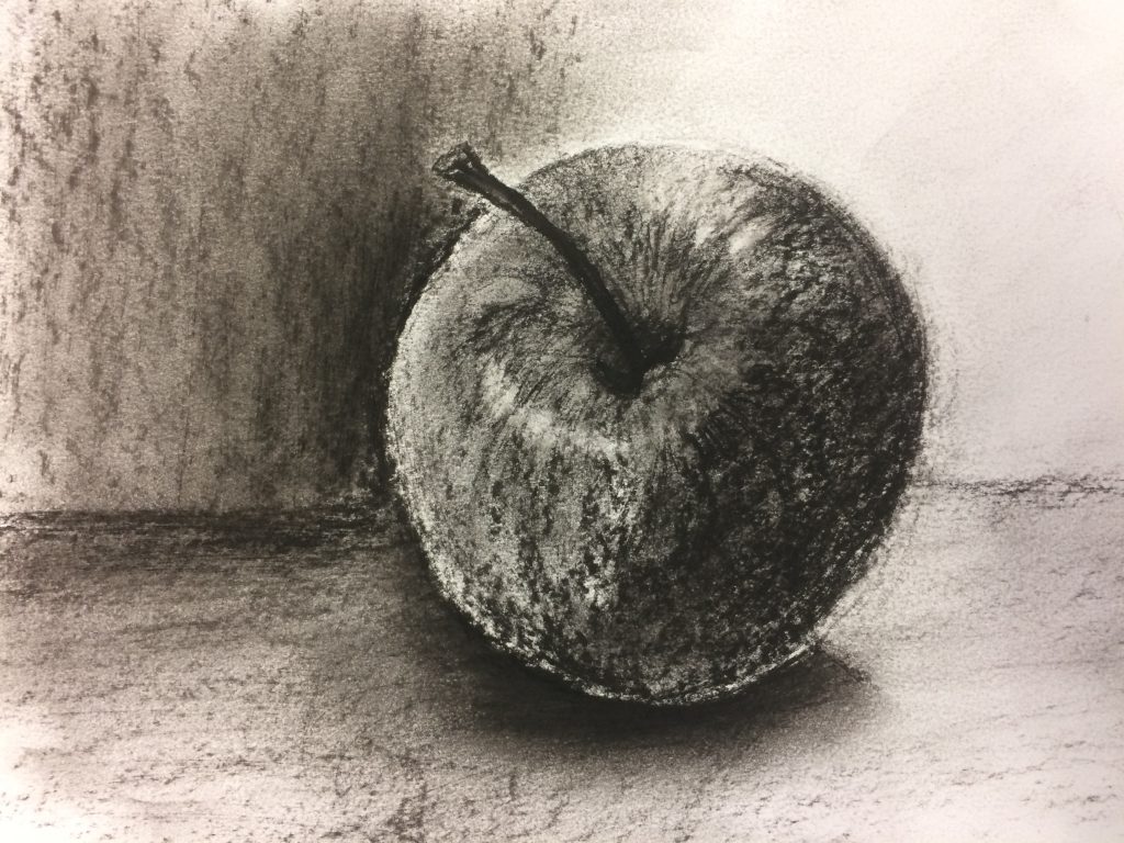 Tekenen met houtskool - Atelier Marjolijn Engelhard